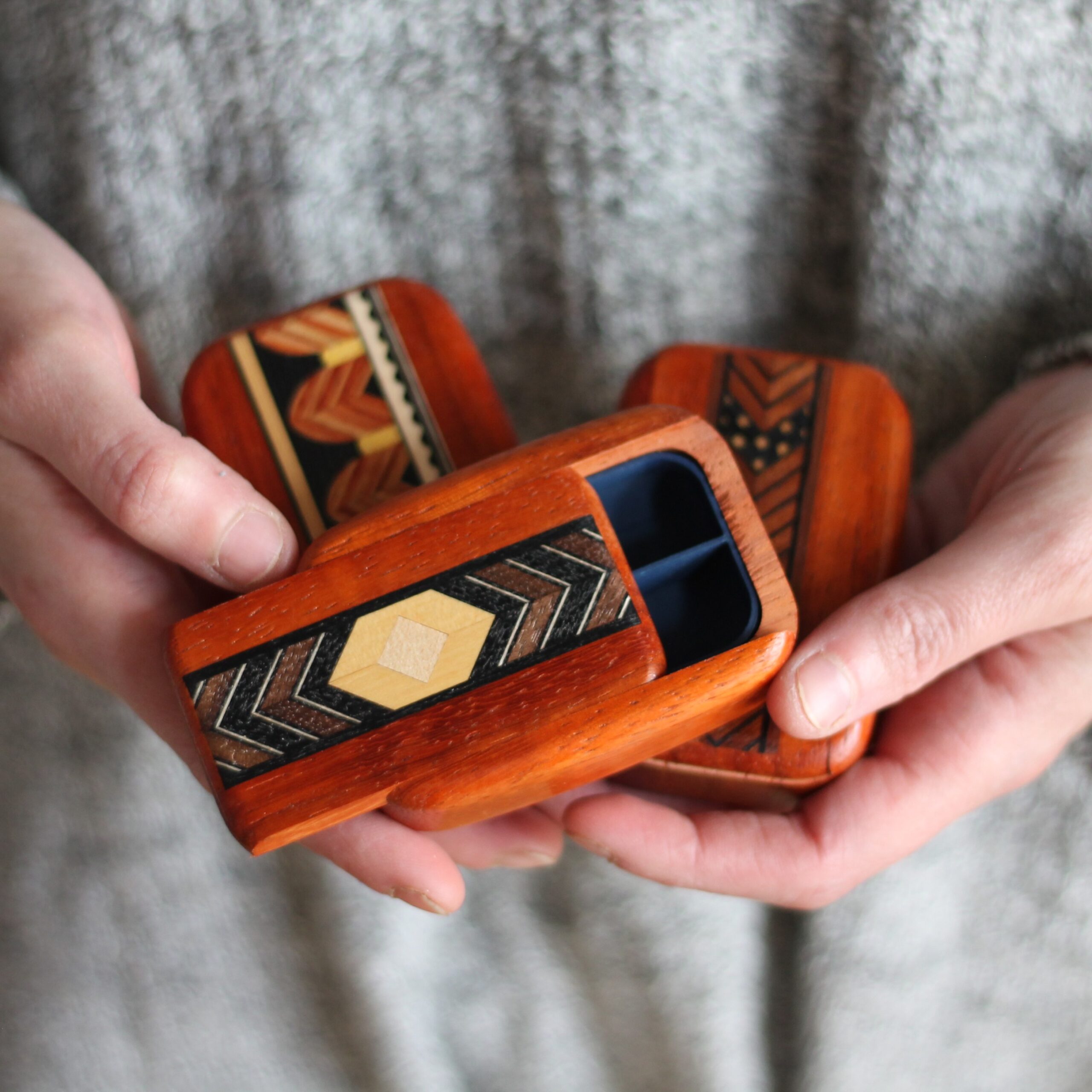 Secret Pill Box with Organizer | JK Creative Wood