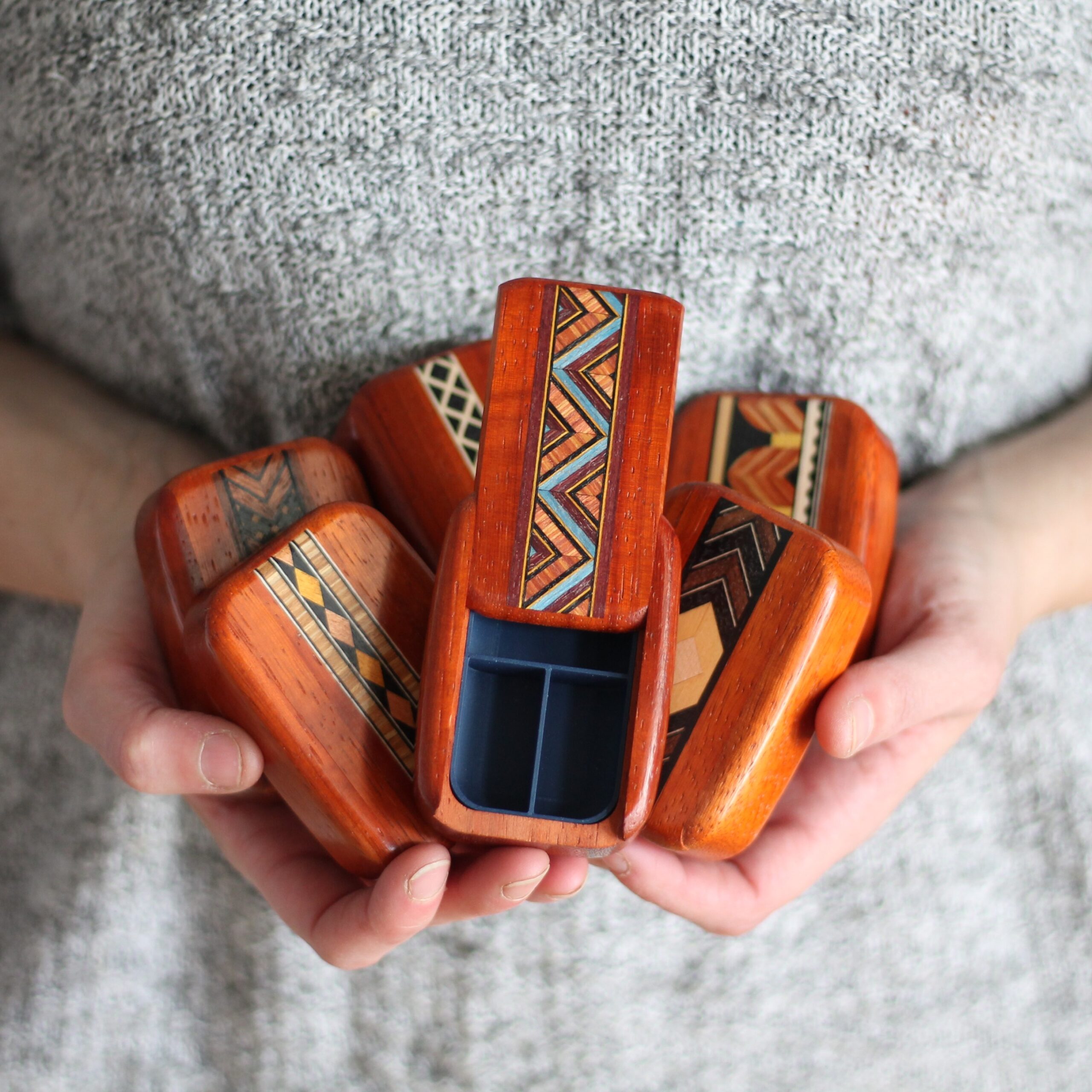 Secret Pill Box with Organizer | JK Creative Wood