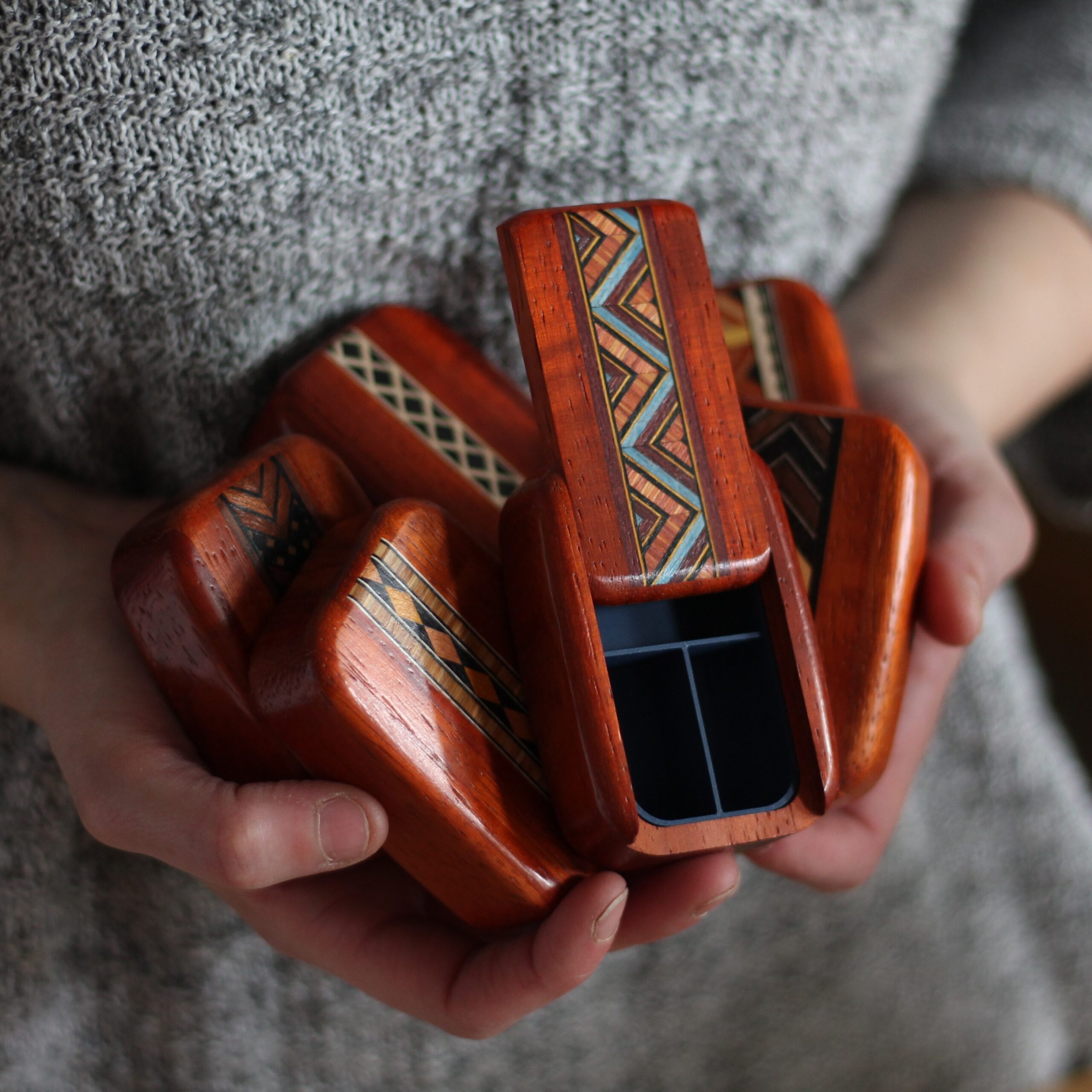 Secret Pill Box with Organizer | JK Creative Wood